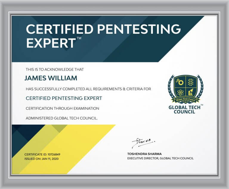 Penetration Testing Certification | Leading Pentest Training ...