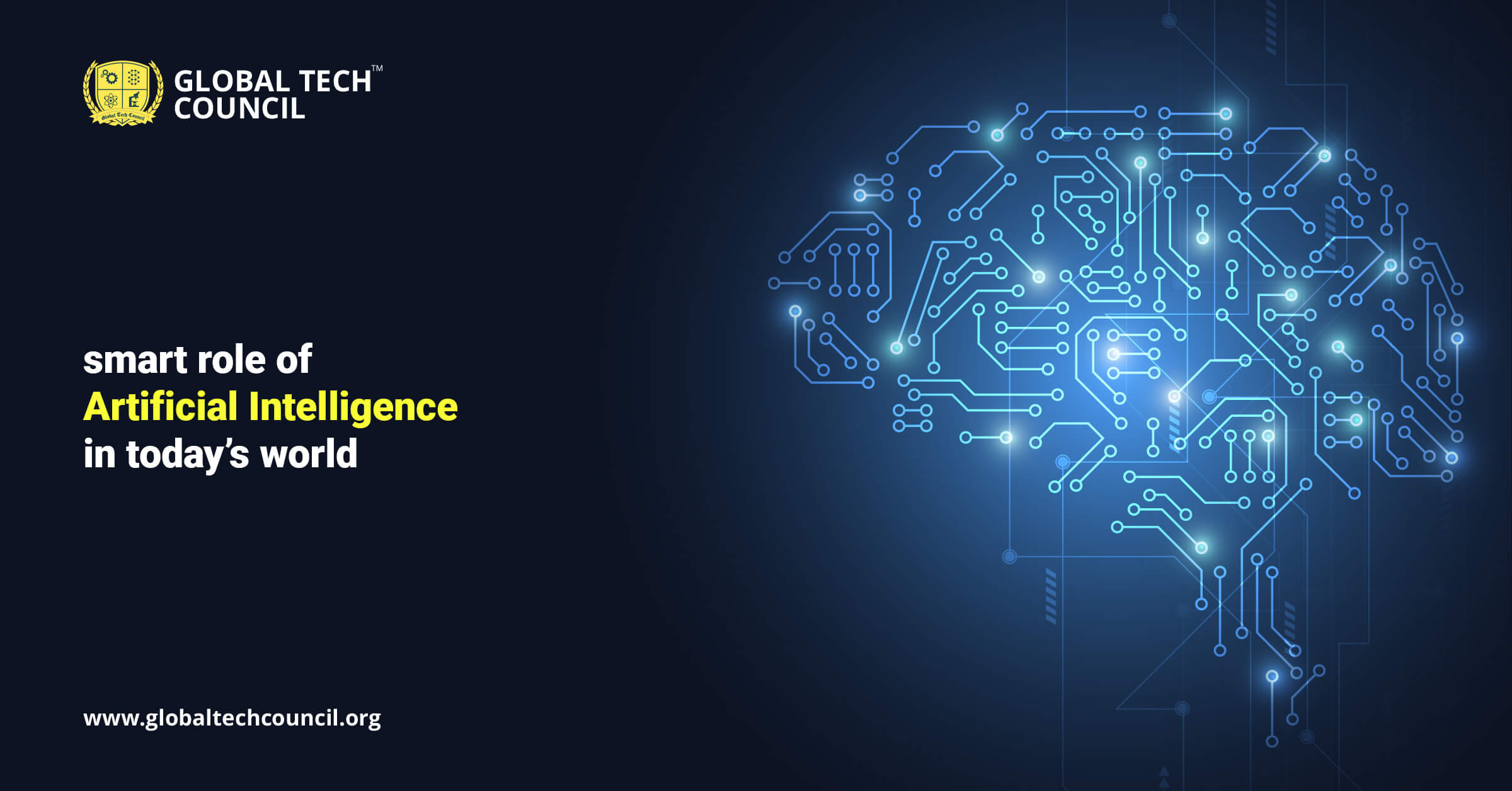 SMART ROLE OF ARTIFICIAL INTELLIGENCE IN TODAY S WORLD SMART ROLE OF ARTIFICIAL INTELLIGENCE IN TODAY S WORLD